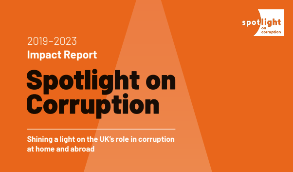 Spotlight launches its Impact Report 2019-2023 - Spotlight on Corruption